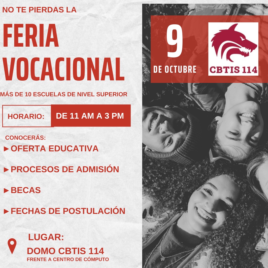 Feria Vocacional 2023 | C.B.T.i.s. No. 114